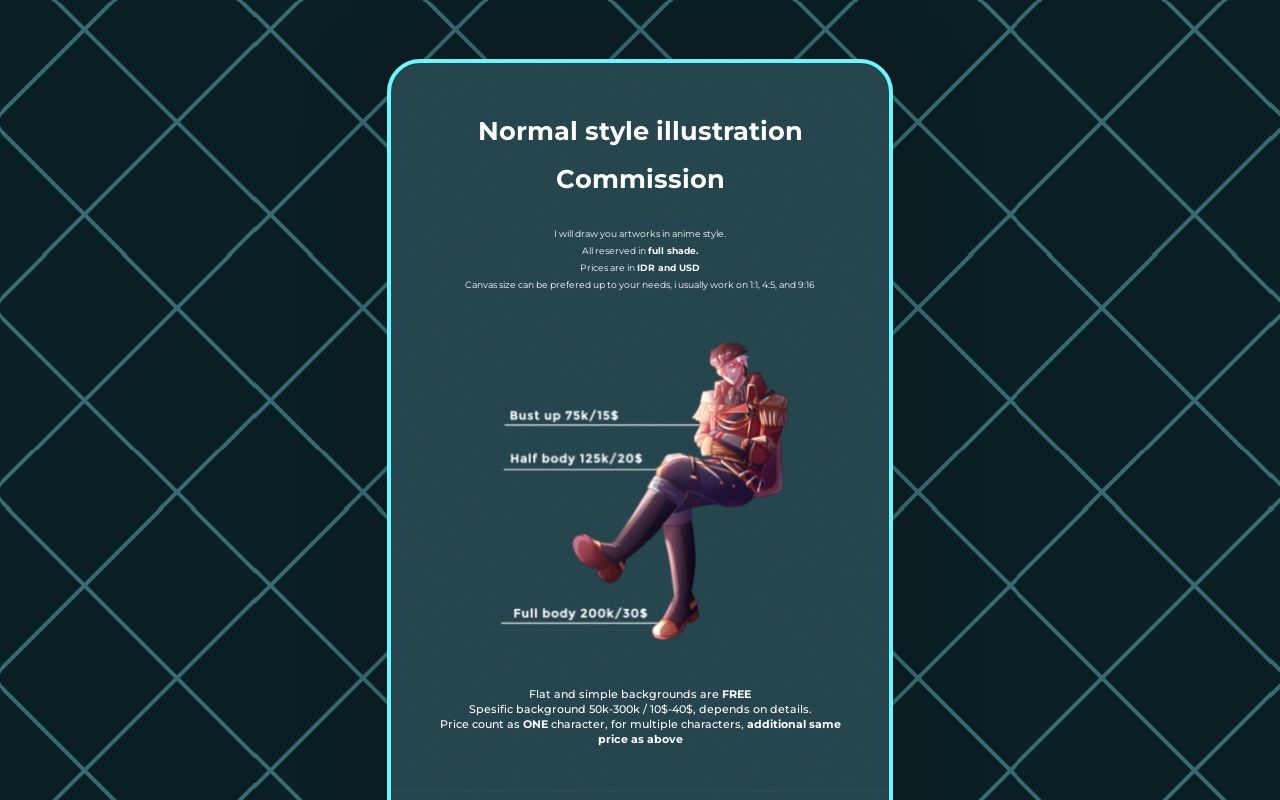 Normal style commission